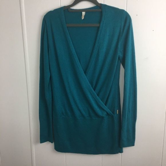 Lucy | Sweaters | Lucy Sizesp Color Blue Green Sweater | Poshmark
